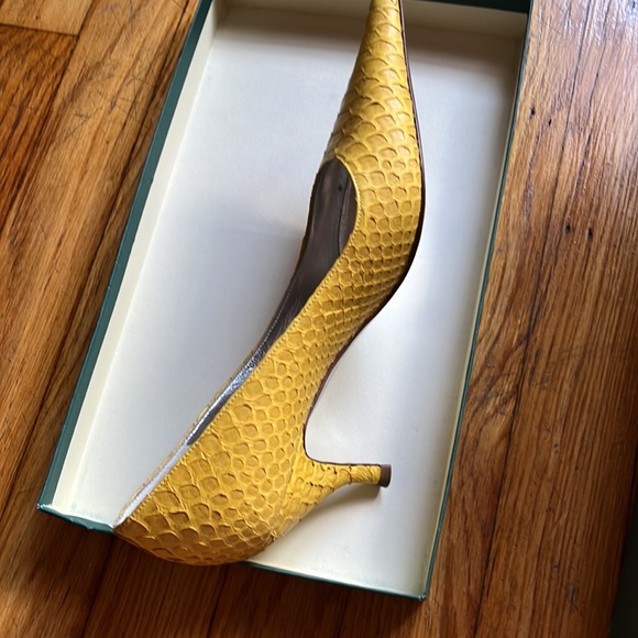 Shoes | Leather High Heels Never Worn But Had Some Scratches At The ...